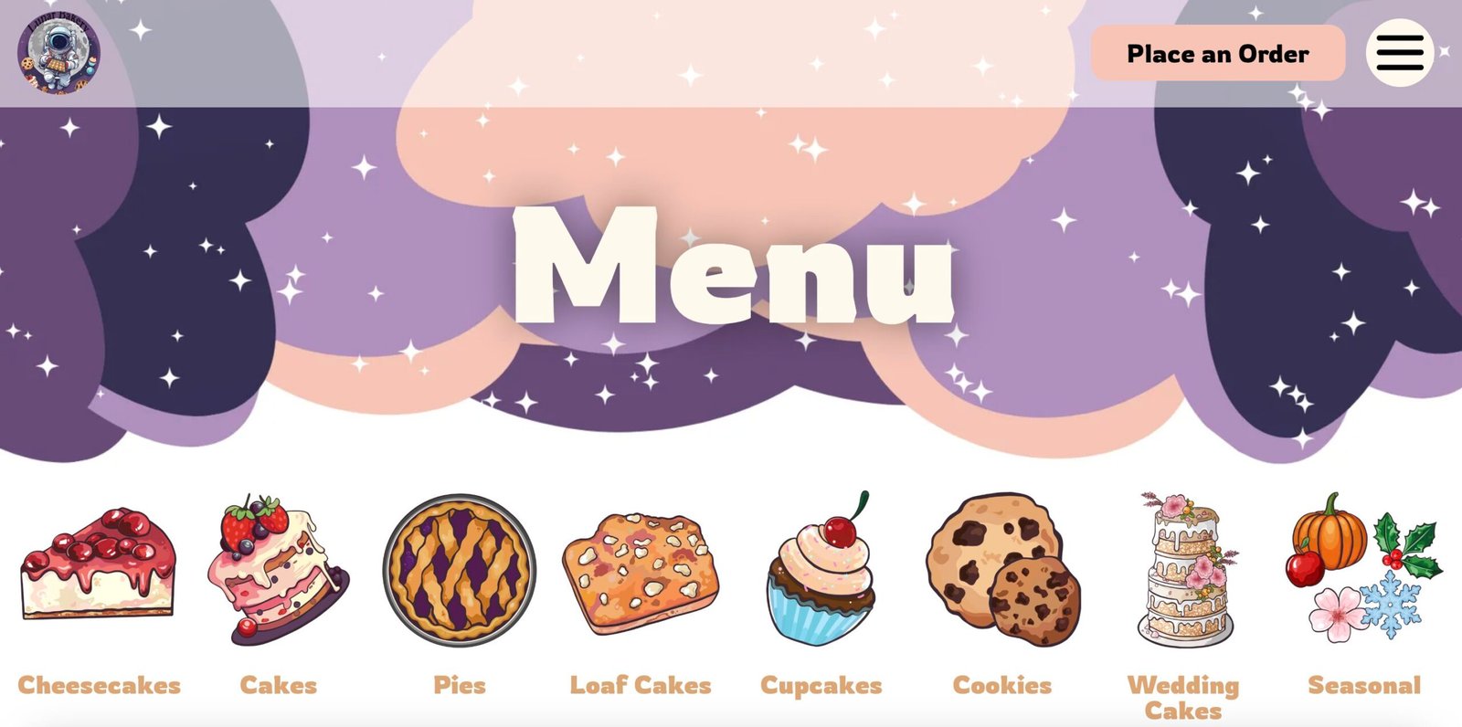 Menu | Lunar Bakery